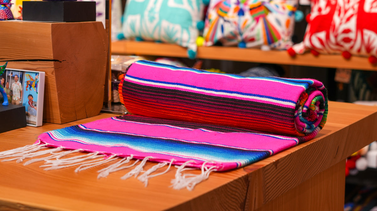 Mexican Sarape Table Runner Full Size – Colores Mexicanos: Chicago's ...