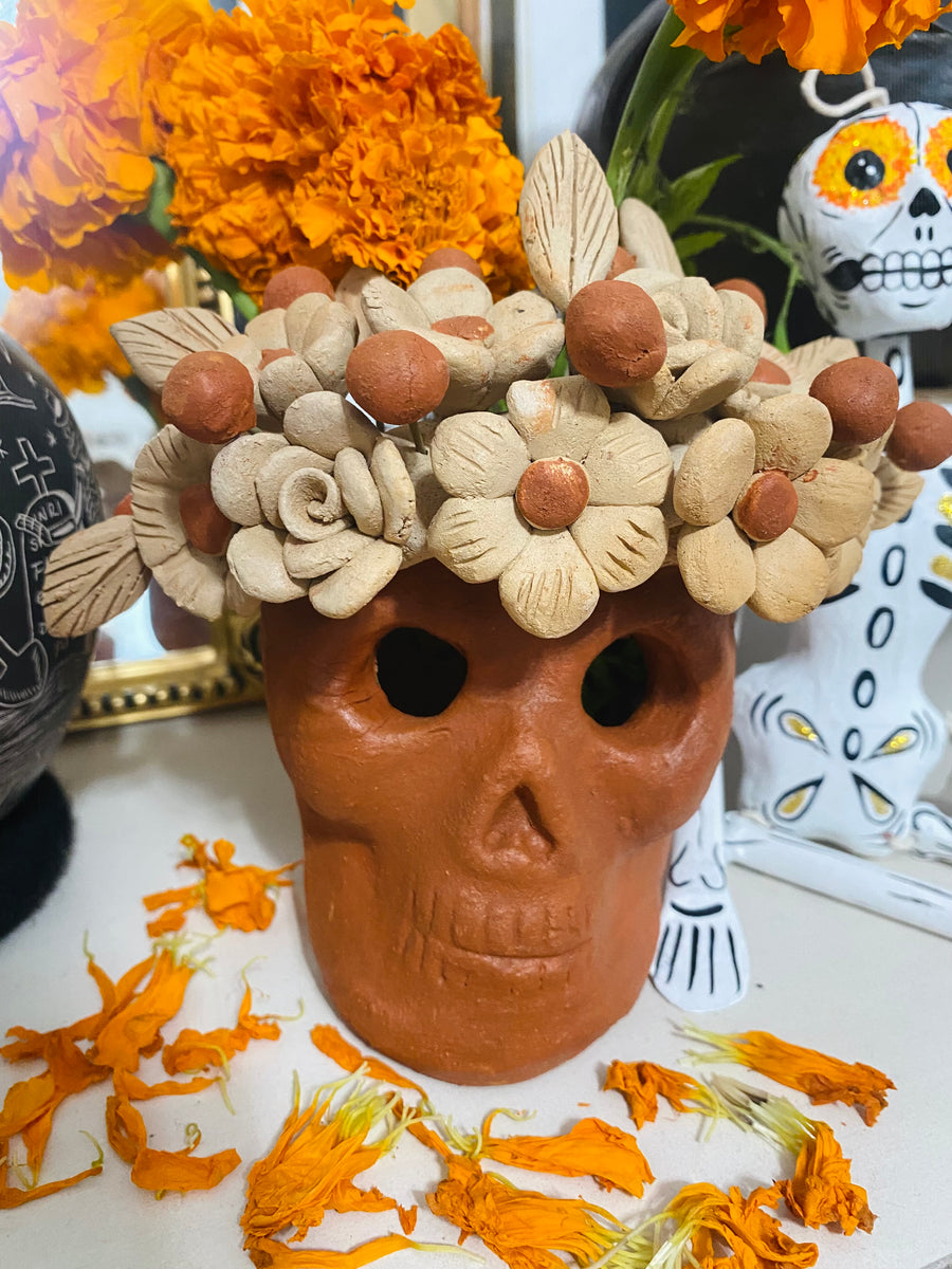 Red Clay Calavera Catrina – Colores Mexicanos: Chicago's Mexican Gift Shop