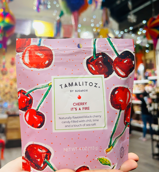 Tamalitoz Cherry it's a Fire Spicy-Sweet Candy – Colores Mexicanos ...