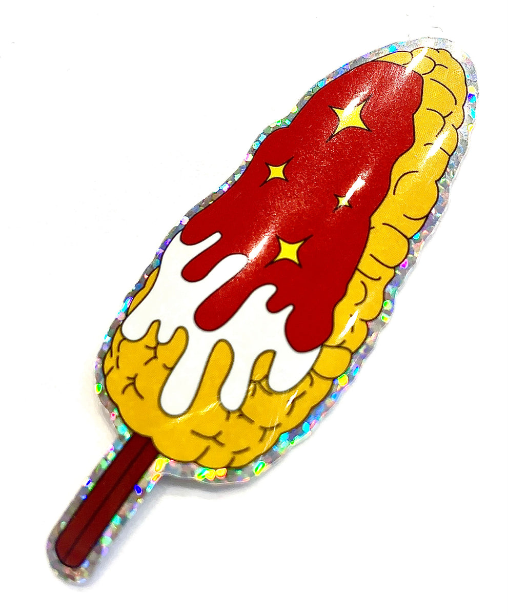 Spicy Elote Holographic Sticker – Colores Mexicanos: Chicago's Mexican ...
