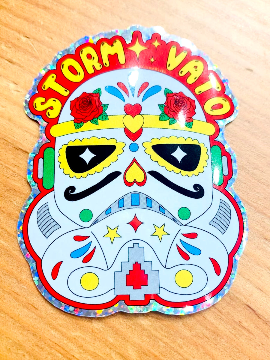 Storm Vato Holographic Sticker – Colores Mexicanos: Chicago's Mexican ...